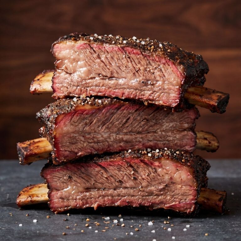 Juicy Pit Boss Beef Ribs Recipe (Texas-Style Bark)
